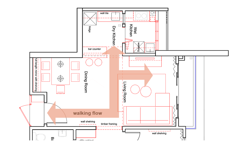 How to Effectively Space Planning An Opened – Concept Home Living ...